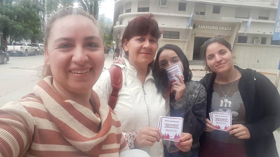 Estamos Recorriendo las Ciudades: Invitando a la Fiesta para La Familia ...